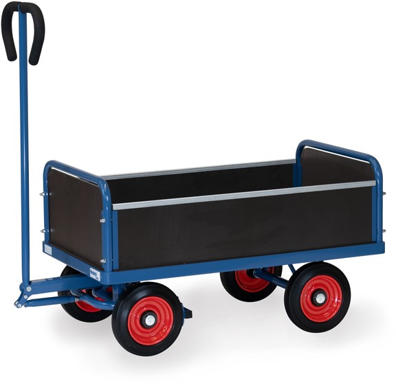 Handtrekwagen met 4 wanden 4051V | Fetra